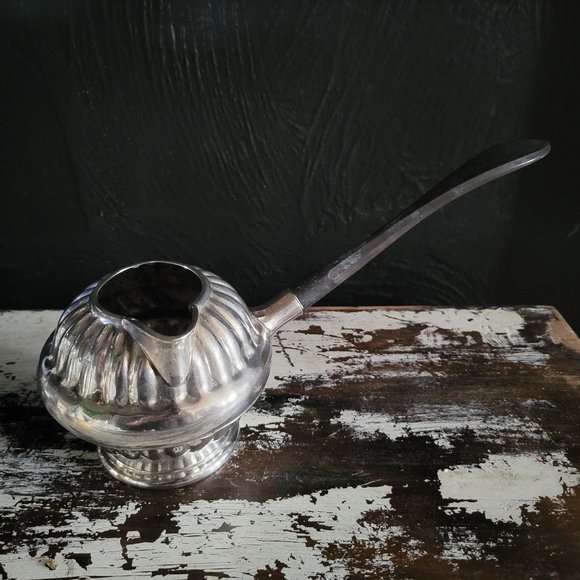 Bernard Rice's Sons | Dining | Vintage Silverplate Ladle With Wood ...